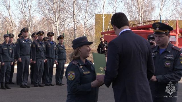 В Томской области отметили День пожарной охраны России
