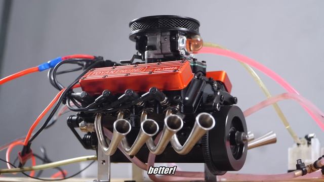 Собрал рабочий кухонный блендер на V8-двигателе Toyan!