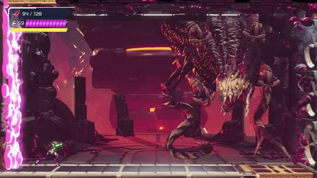Metroid Dread. Боссейн