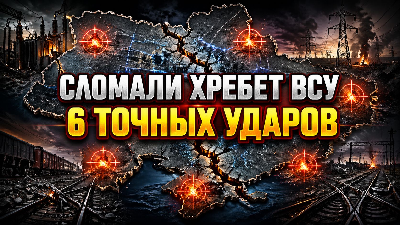 Мы Сломали Хребет ВСУ: 6 Точных Ударов по Энергетике и Логистике! Как Россия Диктует Правила Войны