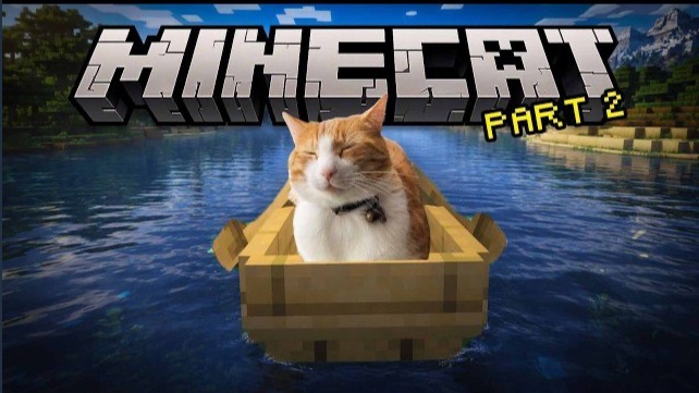 ДАЛИ КОШКЕ ПОИГРАТЬ В МАЙНКРАФТ. ЧТО ОНА БУДЕТ ДЕЛАТЬ?? ЧАСТЬ 2