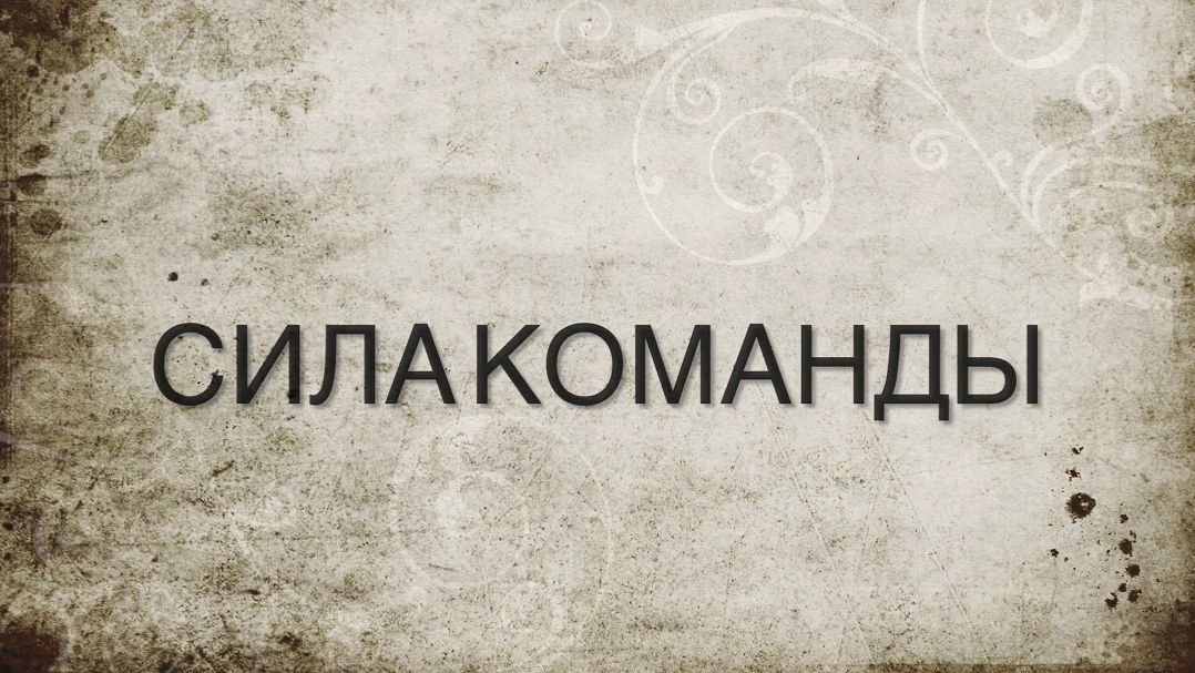 Сила команды (Михаил Кириллов, весна 2026)