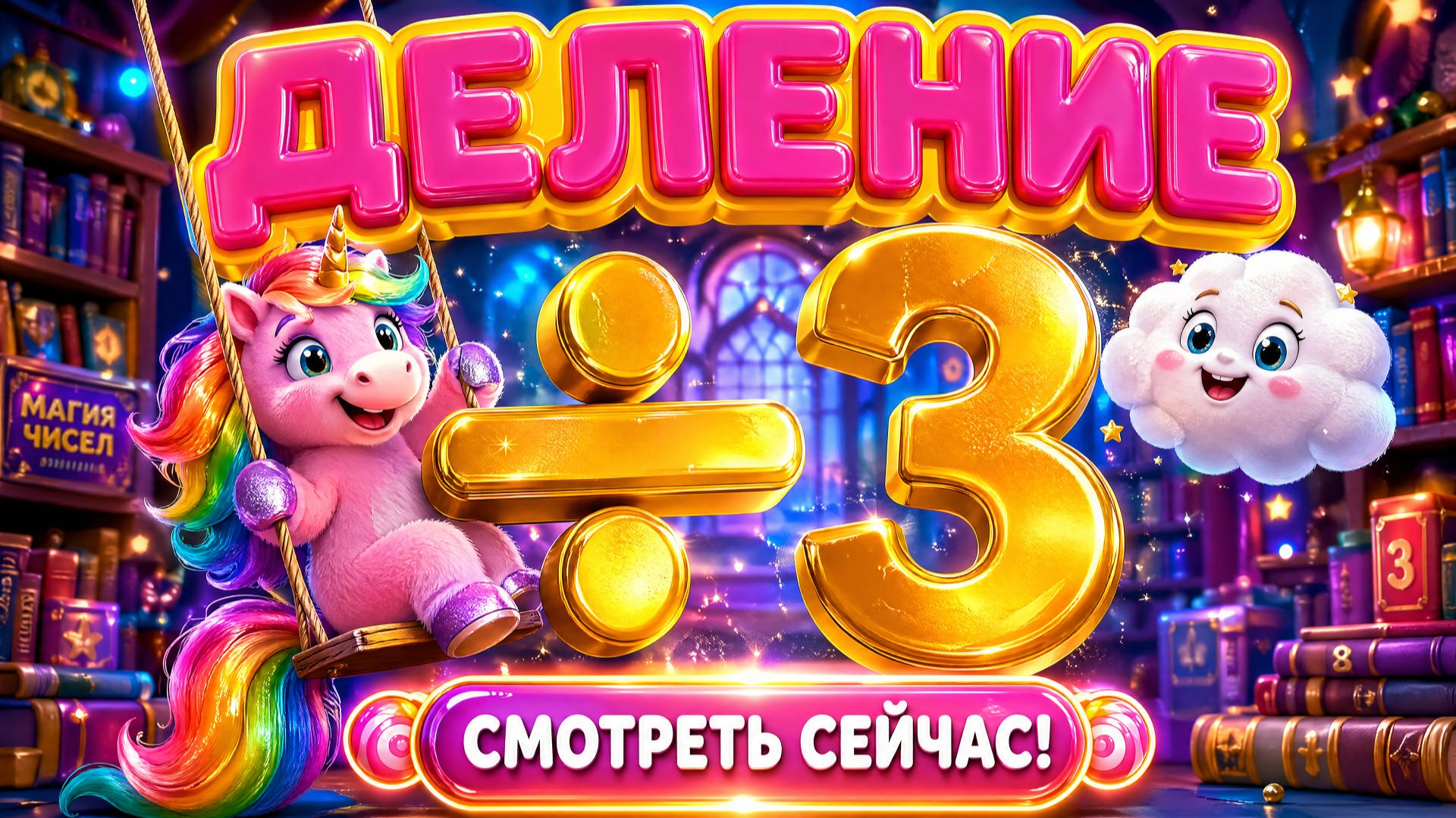 Деление на 3 ➗ Учимся считать в уме без суеты | Bublett Kids