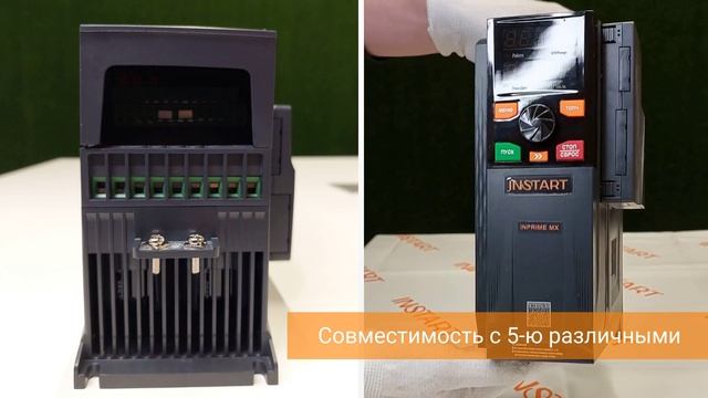 Распаковка преобразователя частоты второго типоразмера INPRIME MX