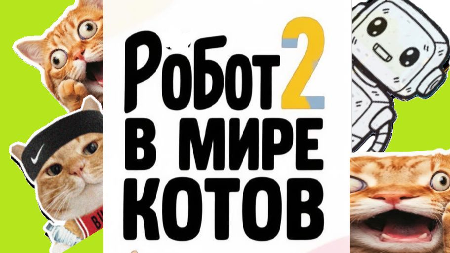 РОБОТ В МИРЕ КОТОВ 2 (1 серия)