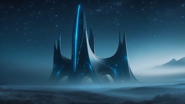 Эфирный шпиль - Атмосферный научно-фантастический эмбиент-саундтрек