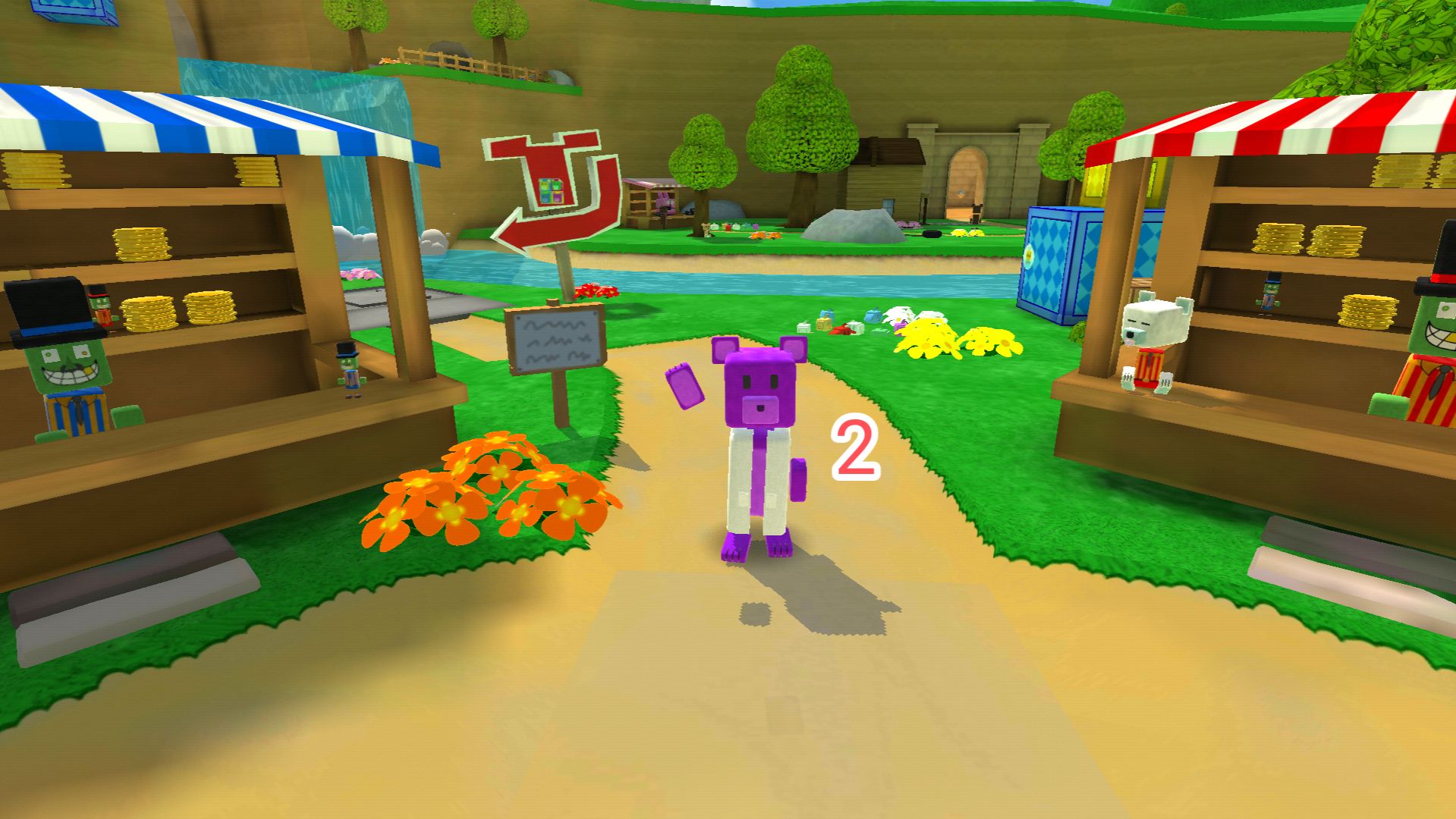 Играю в super bear adventure! + сикретки 2