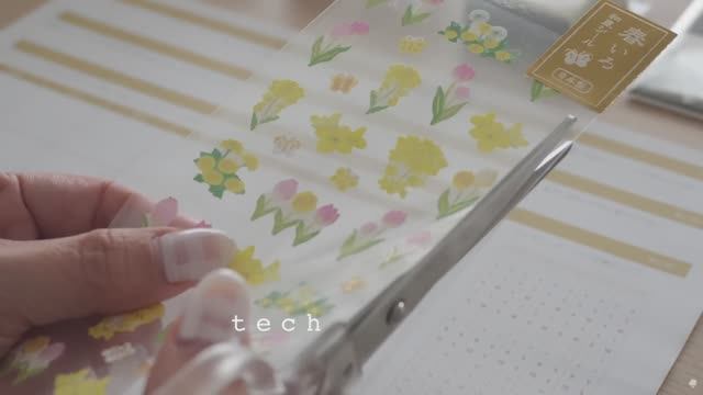 Techoutime  手帳のじかん Рутина конца месяца готовлю планер на май 🌱 без чувства вины за пустые дни