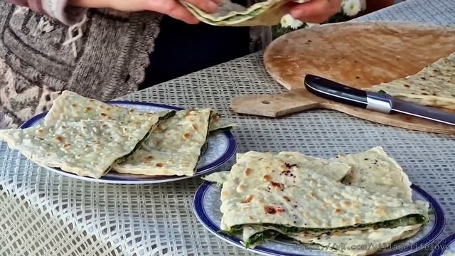 Тонкое Чуду  со свежей зеленью Афар Простое и вкусное блюдо Видео приготовления