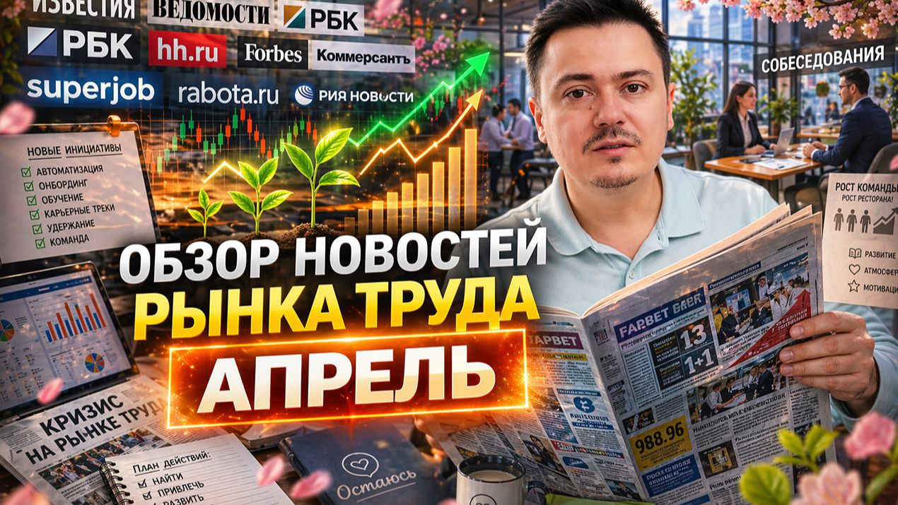 Главные Новости Рынка Труда - АПРЕЛЬ 2026