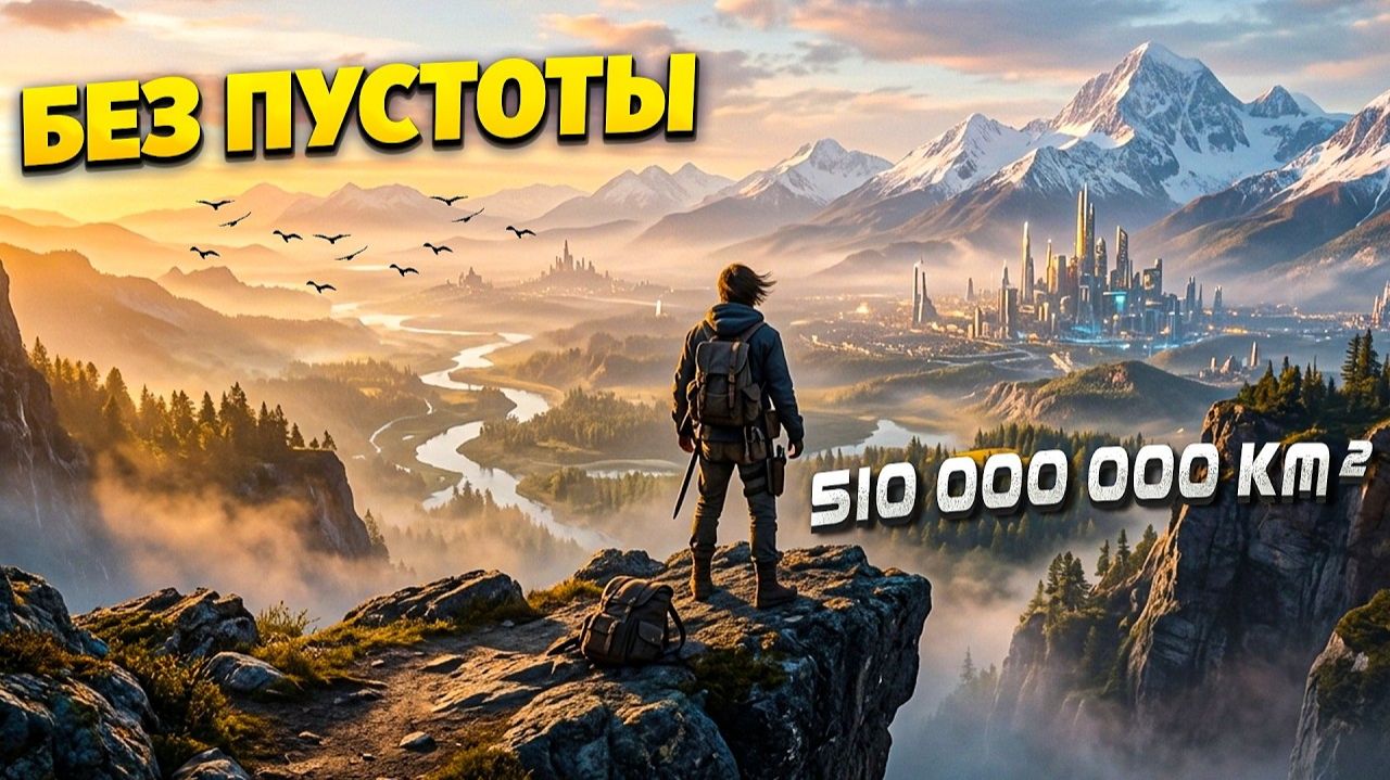 ТОП 10 ИГР С САМЫМИ БОЛЬШИМИ И ЖИВЫМИ МИРАМИ НА ПК | Лучшие игры с открытым миром!