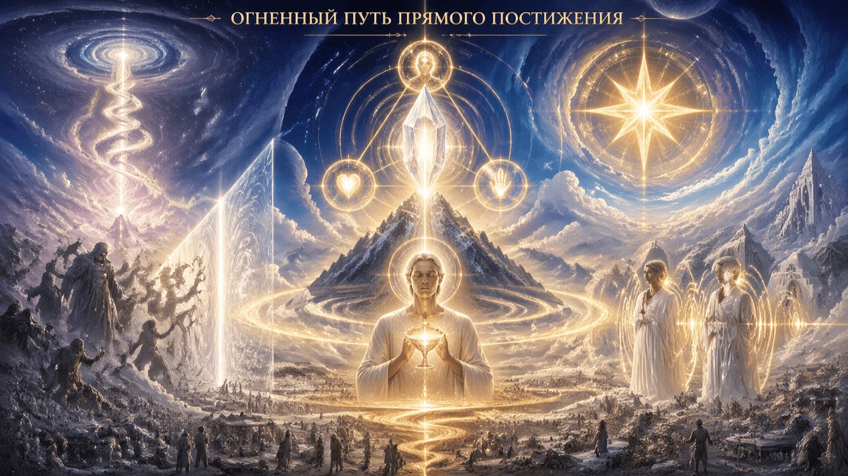 Огненный Путь Прямого Постижения #БелоеУчение #Откровение #ЯЕсмь #ЯПришёл