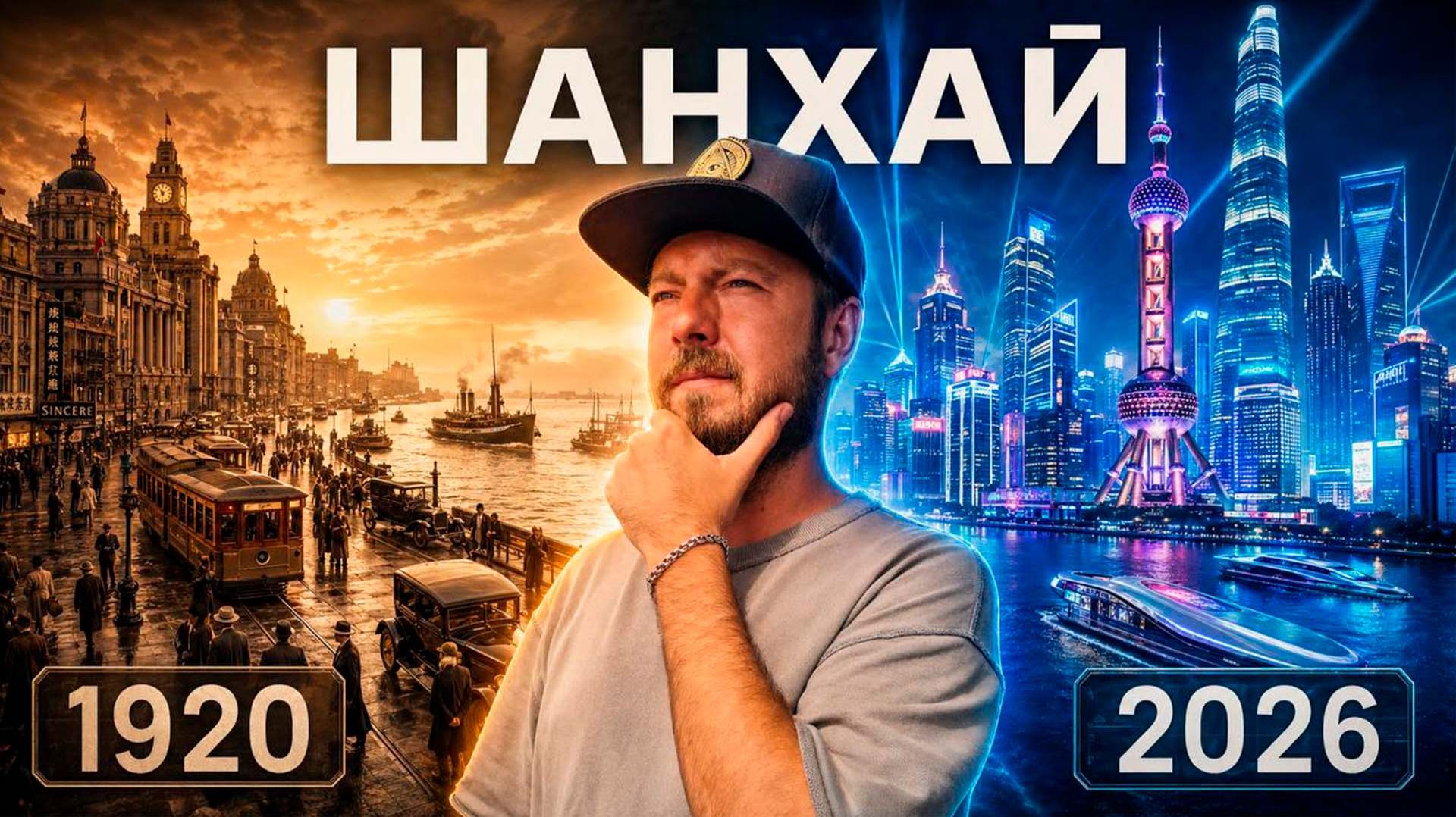 ШАНХАЙ - город, где 1920 встречается с 2026 | Самый богатый и самый интересный город Китая