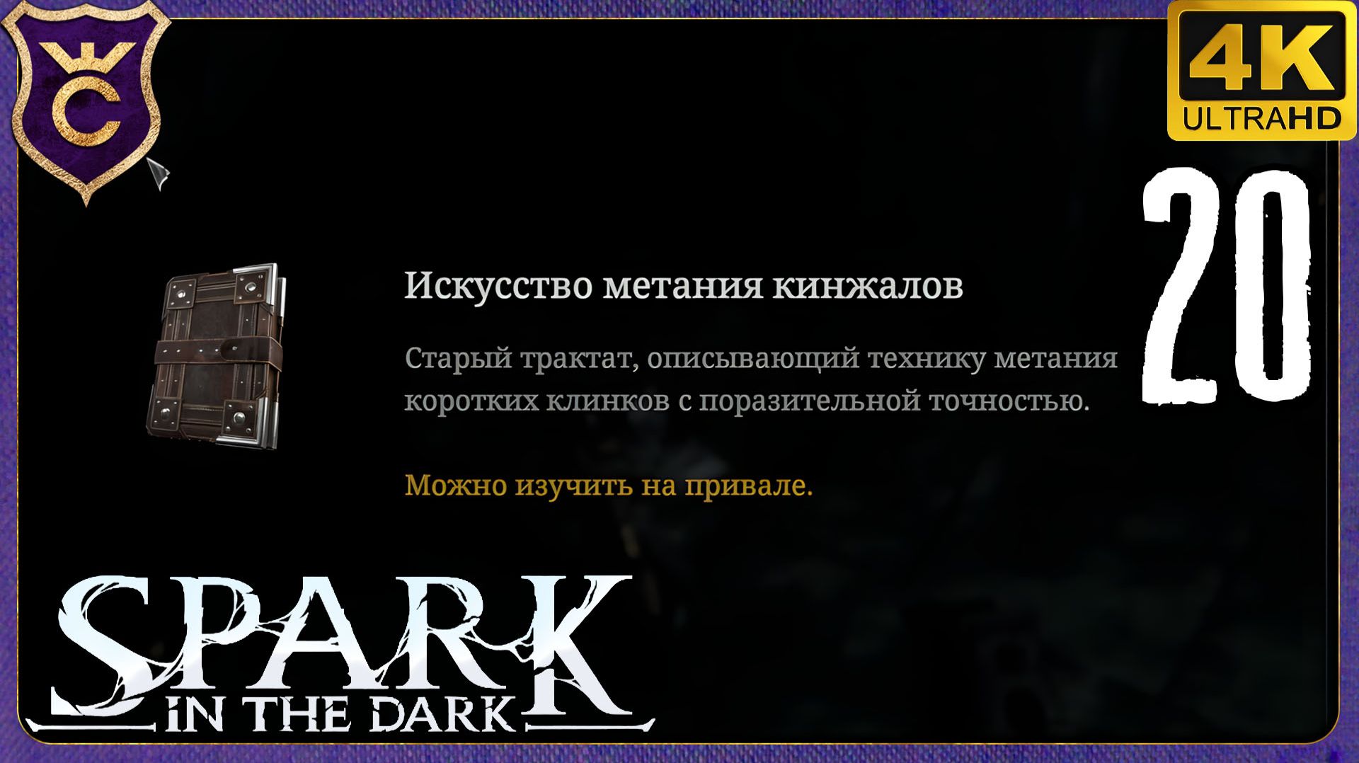 ИЗУЧИЛ НАВЫКИ ДРУГИХ КЛАССОВ! 20 Spark in the Dark