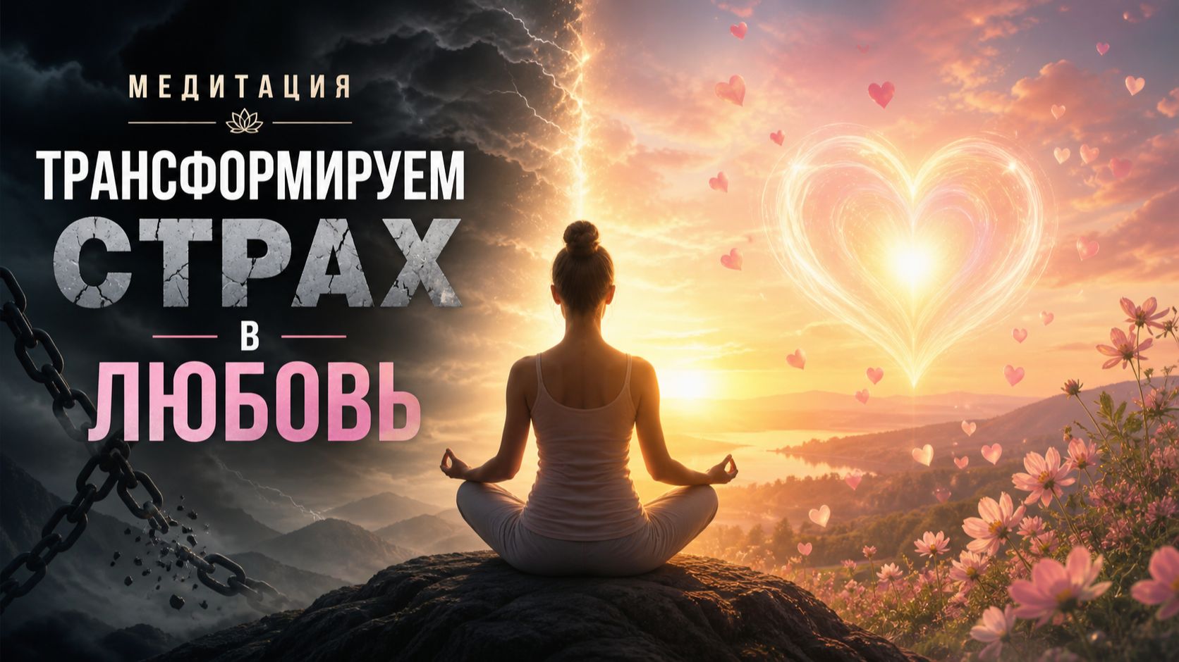 Медитация трансформируем страх в любовь
