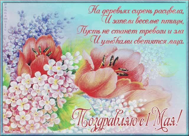 Первомай на RUTUBE ‼️💯 Поздравление 1 Мая 🌹💃🌹 Мир увлечений Елены🌹❤️