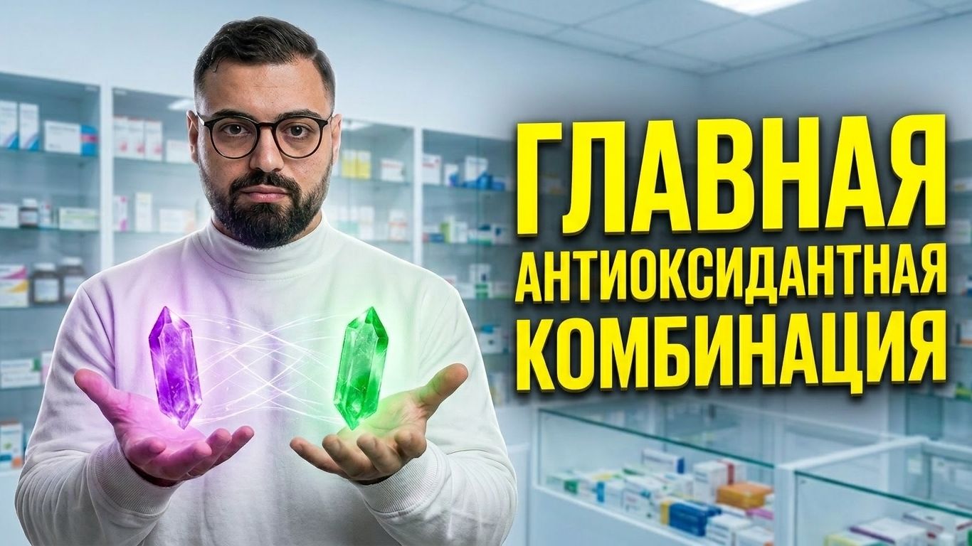 Глицин + NAC (N‑ацетилцистеина): антиоксидантная бомба, о которой вы не знали 💥. Глицинак
