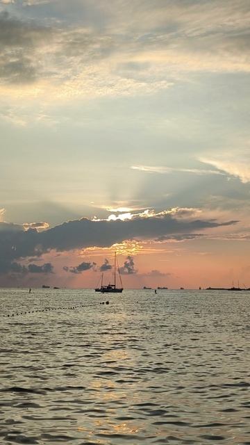 ЗАКАТ НА МОРЕ 2024 ОСЕНЬ СЕНТЯБРЬ ПРИРОДА РОССИЯ АСМР ШУМ ВОДЫ