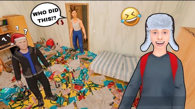 СКУЛБОЙ УСТРОИЛ ПОГРОМ В СВОЕЙ КОМНАТЕ ► SCHOOLBOY RUNAWAY
