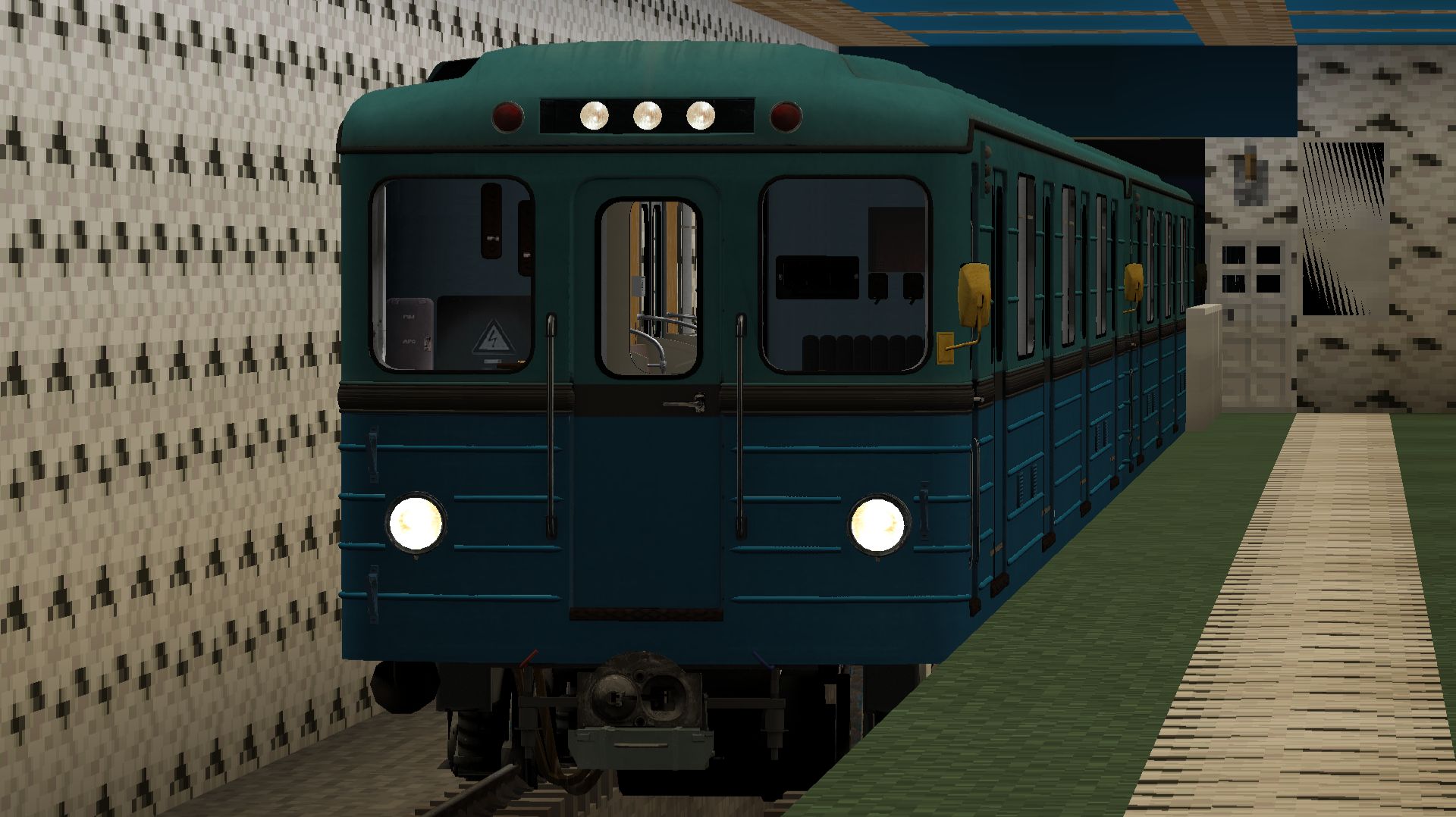 Новые станции на 3 линии моего метро в Майнкрафт! #RubinikusMetropoliten