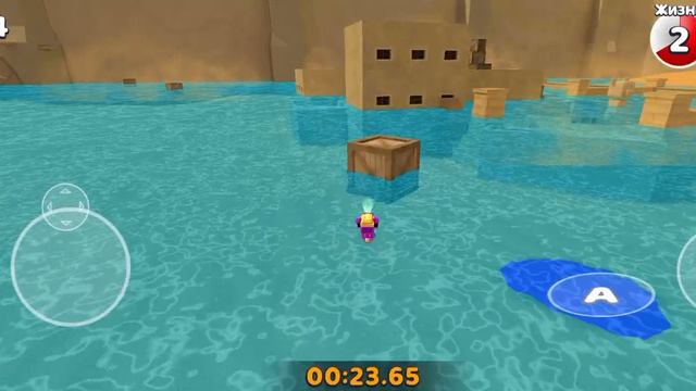 наводнение в пустыне в super bear adventure
