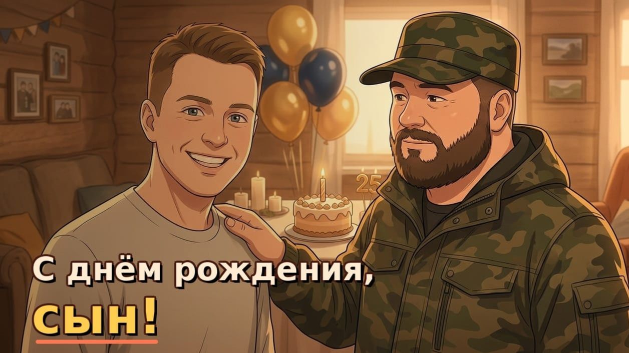 С днем рождения, сын // время V минус // Алексей Смирнов