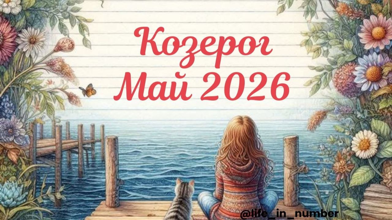 КОЗЕРОГ 🌿МАЙ🌿 2026