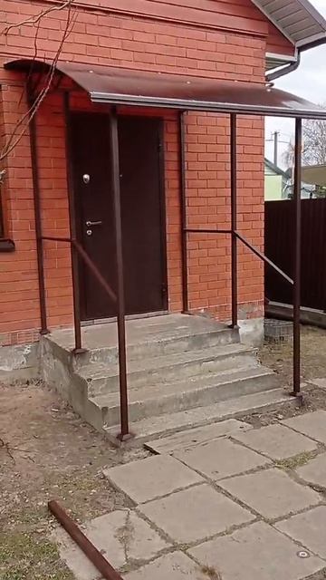 Навес из сотового поликарбоната I Навесы на заказ I Изготовление навесов I Сварим Металл