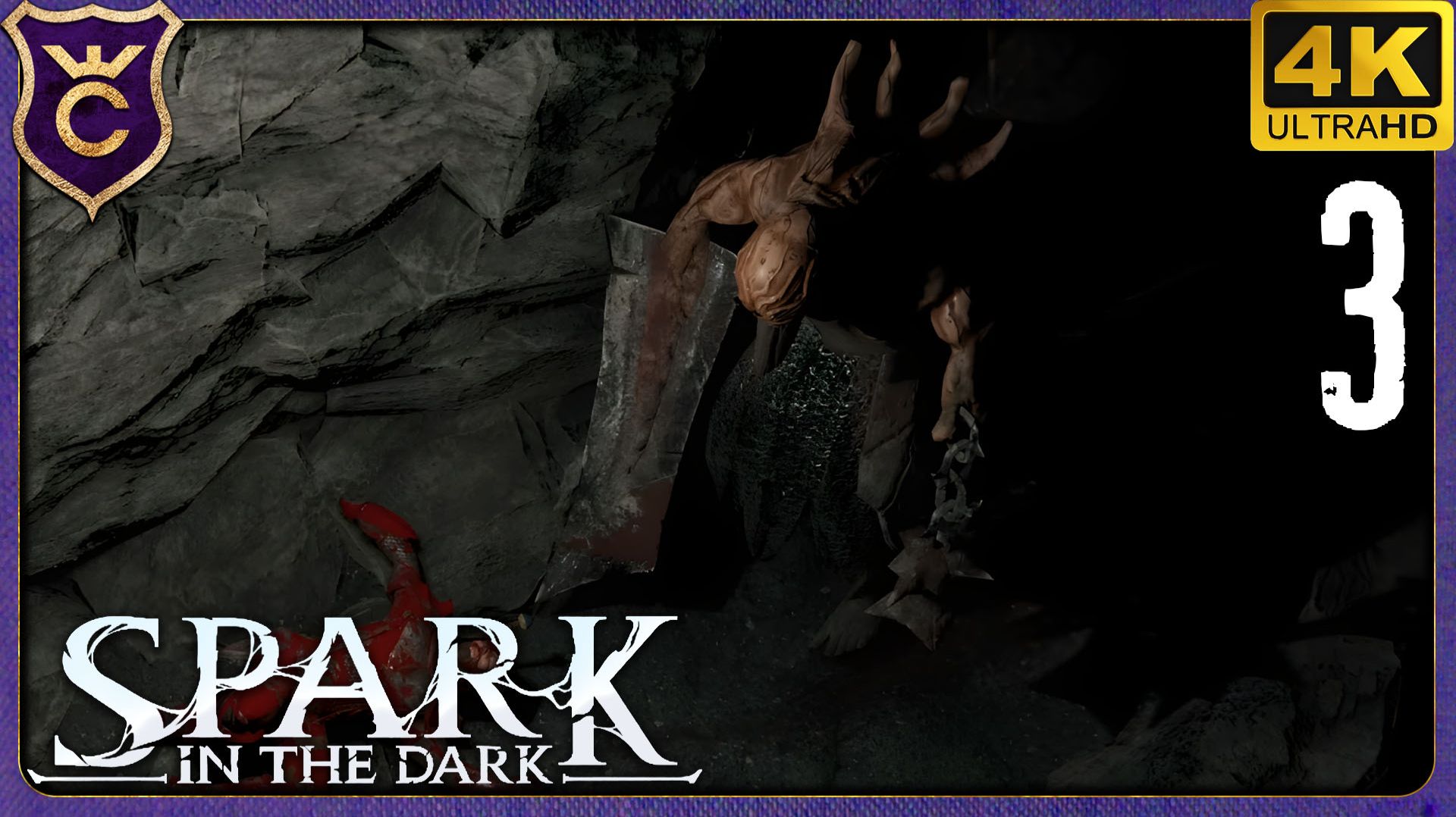 НАШЁЛ ОГРОМНОГО МУЖИКА! 3 Spark in the Dark