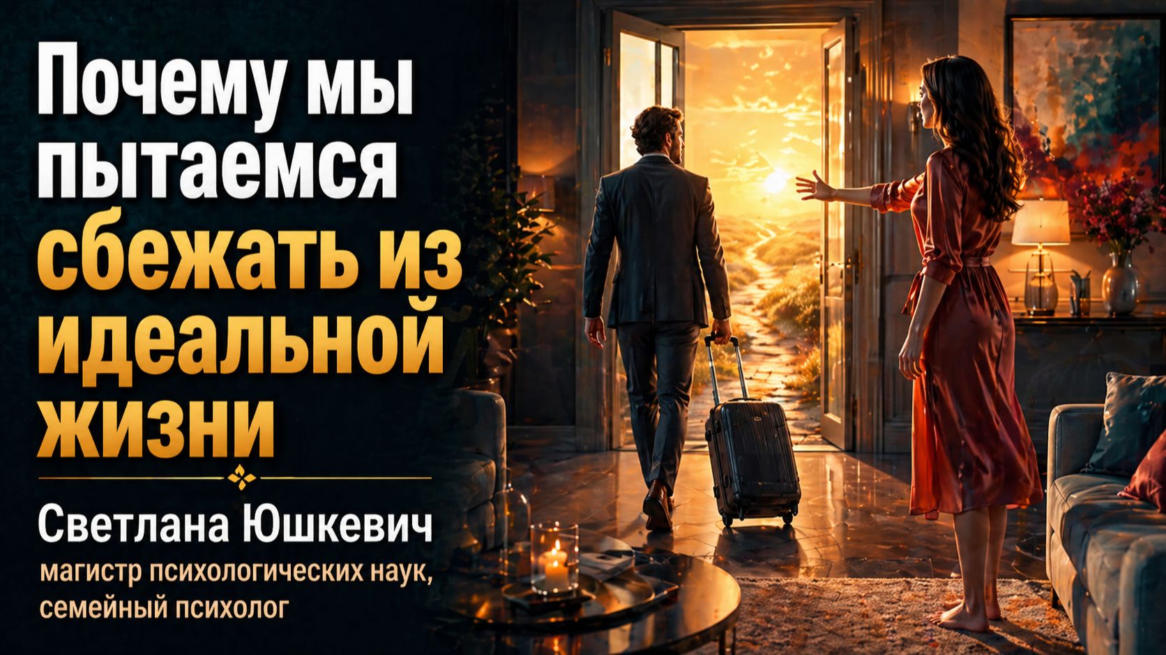 Почему мы пытаемся сбежать из идеальной жизни (часть 1)