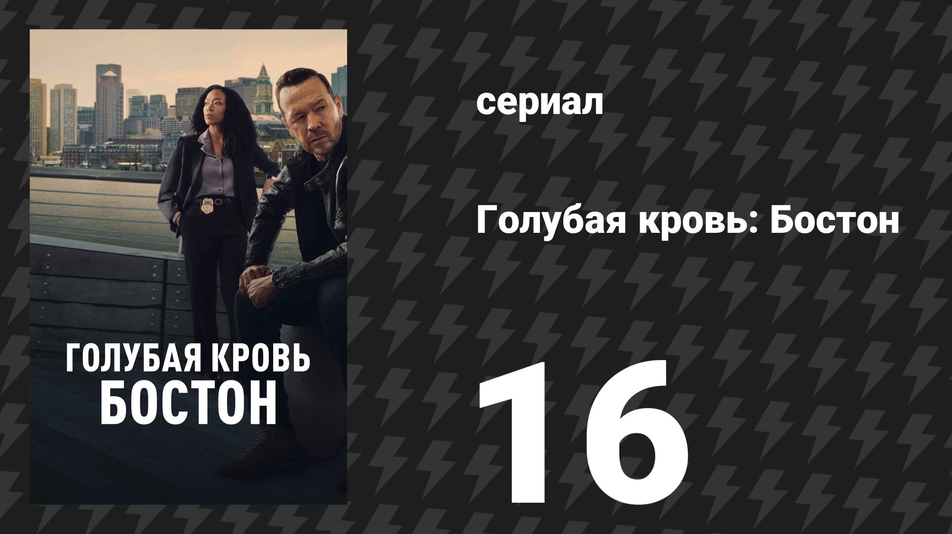 Голубая кровь: Бостон 16 серия «Анатомия бомбы» (сериал, 2025)