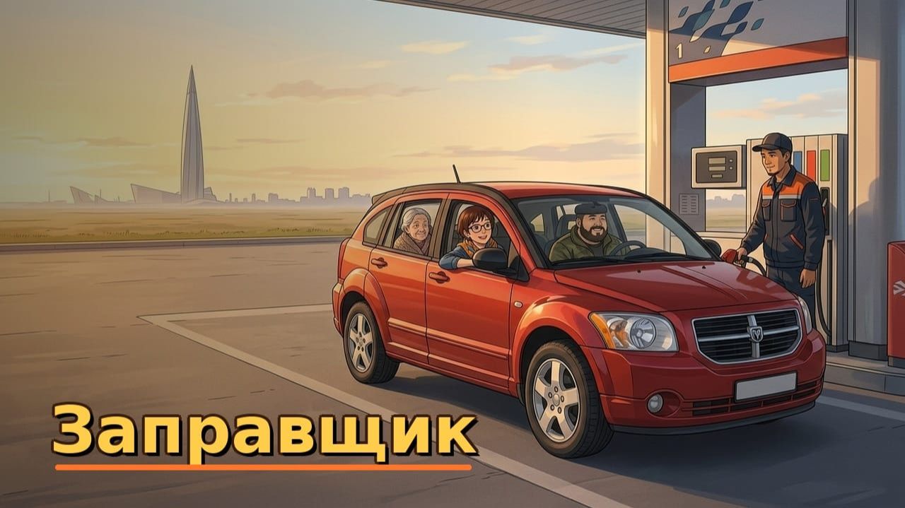 Заправщик // наш друг Камулитдин // авторская песня // исполнитель Алексей Смирнов