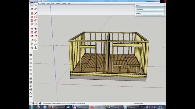 Urok-7-Proektirovanie-doma-v-SketchUp-YouTube