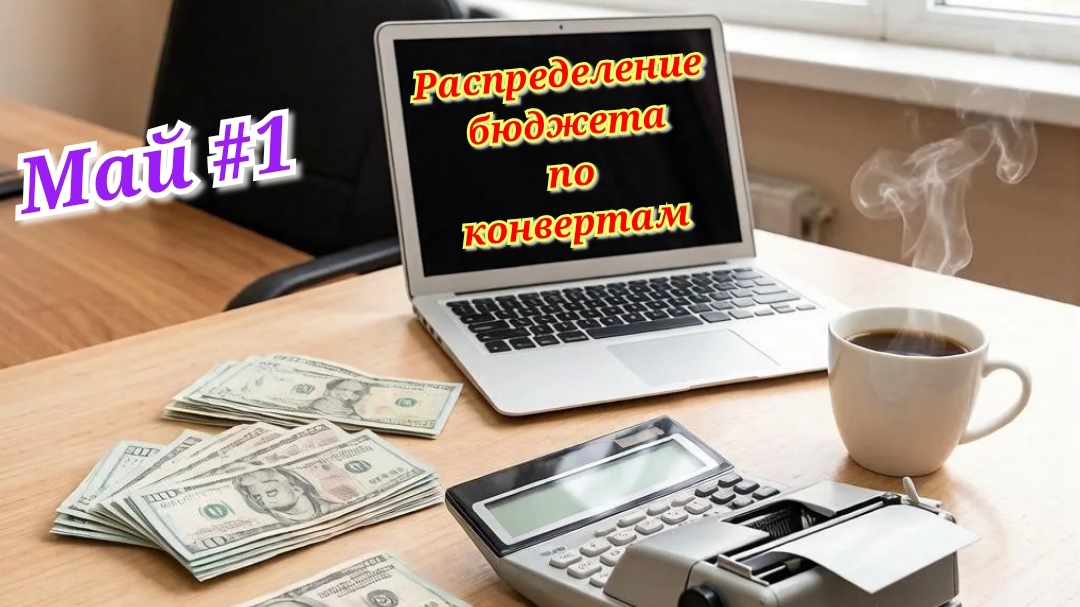 РАСПРЕДЕЛЕНИЕ БЮДЖЕТА ПО КОНВЕРТАМ 💰 МАЙ#1✅