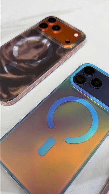 Чехлы Акварель MagSafe для iPhone 16-17 линеек.