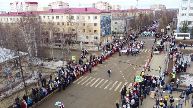 Первомайская демонстрация  исторические кадры