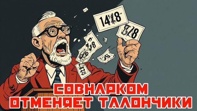 Совнарком отменяет талончики