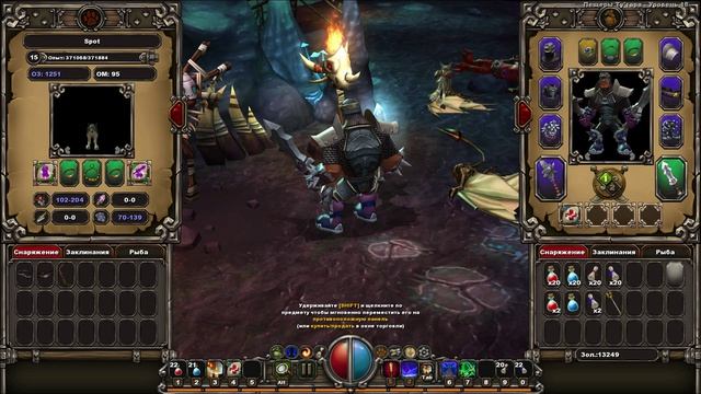 Прохождение Torchlight. Серия 15. Пещеры Тутара. Уровень 18.