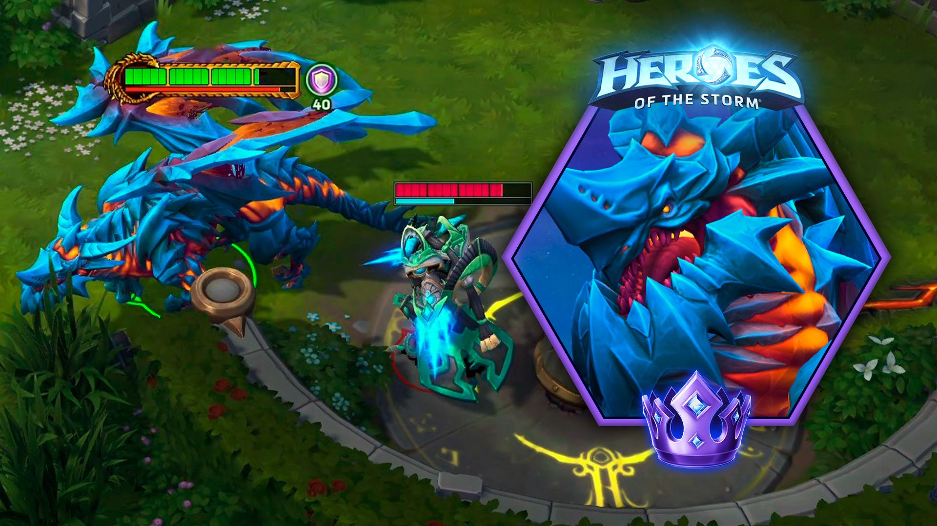 Смертокрыл в Heroes of the Storm (HotS): Бегаем от Артаниса, игнорируем соло линию