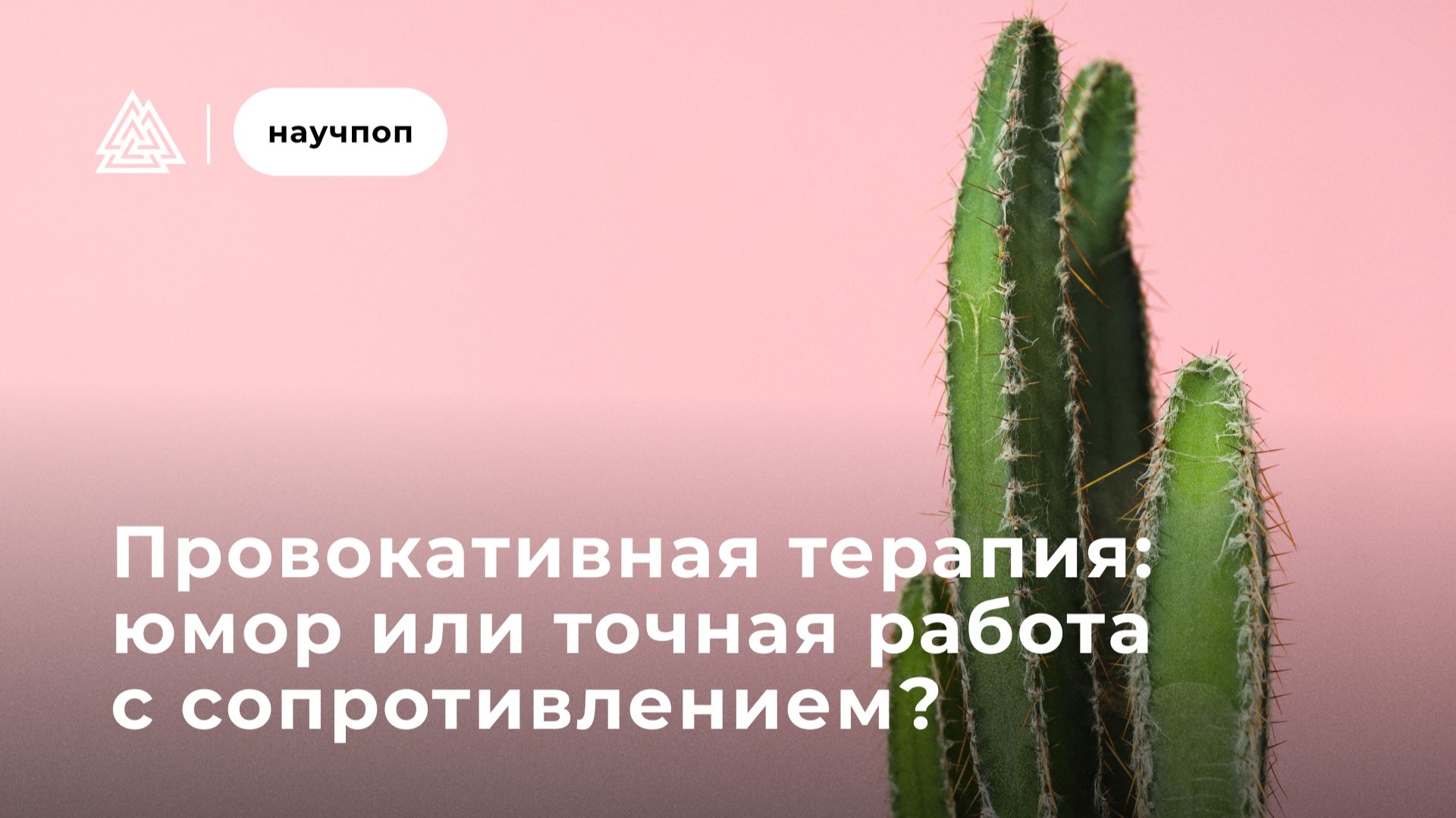 Что такое провокативная психотерапия на практике / Научпоп / Московский институт психоанализа