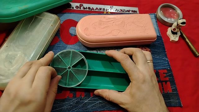 ИНТЕРЕСНАЯ РЫБОЛОВНАЯ КОРОБКА ИЗ СССР СПИННИНГИСТ.НОСТАЛЬГИЯ ПО СНАСТЯМ СССР