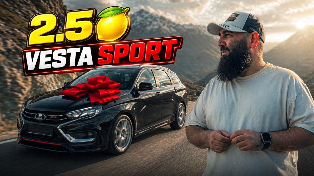 VESTA SPORT 2026 - Я ЭТО КУПИЛ! ХРУСТИМ, НЕ ЕДЕМ!