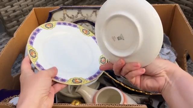 Елена Винтаж Германия ПоХоД Барахолка Антиквариат Винтаж Фарфор Германия Про поиск клада