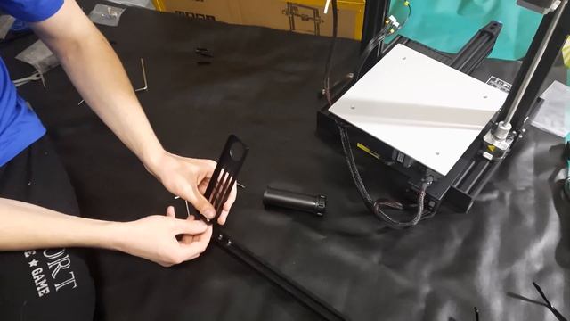 Creality Ender 3 v2. Распаковка, сборка, печать тестовой модели