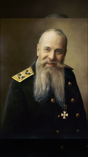 Оживший портрет (!) адмирал С.О. Макаров.