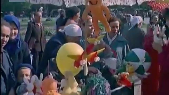 Гуляем по Москве 1966 год Главное в столице СССР - ГУМ ВДНХ Кремль Красная пл кинохроника