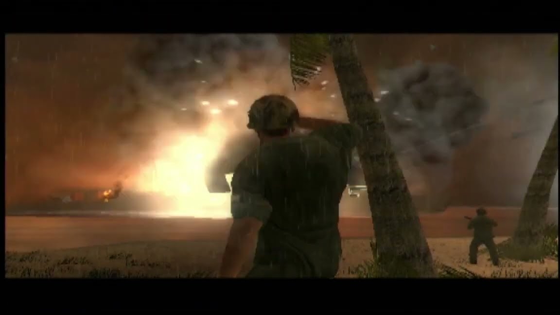Моя самая первая call of duty. World at War - Final Fronts ps2