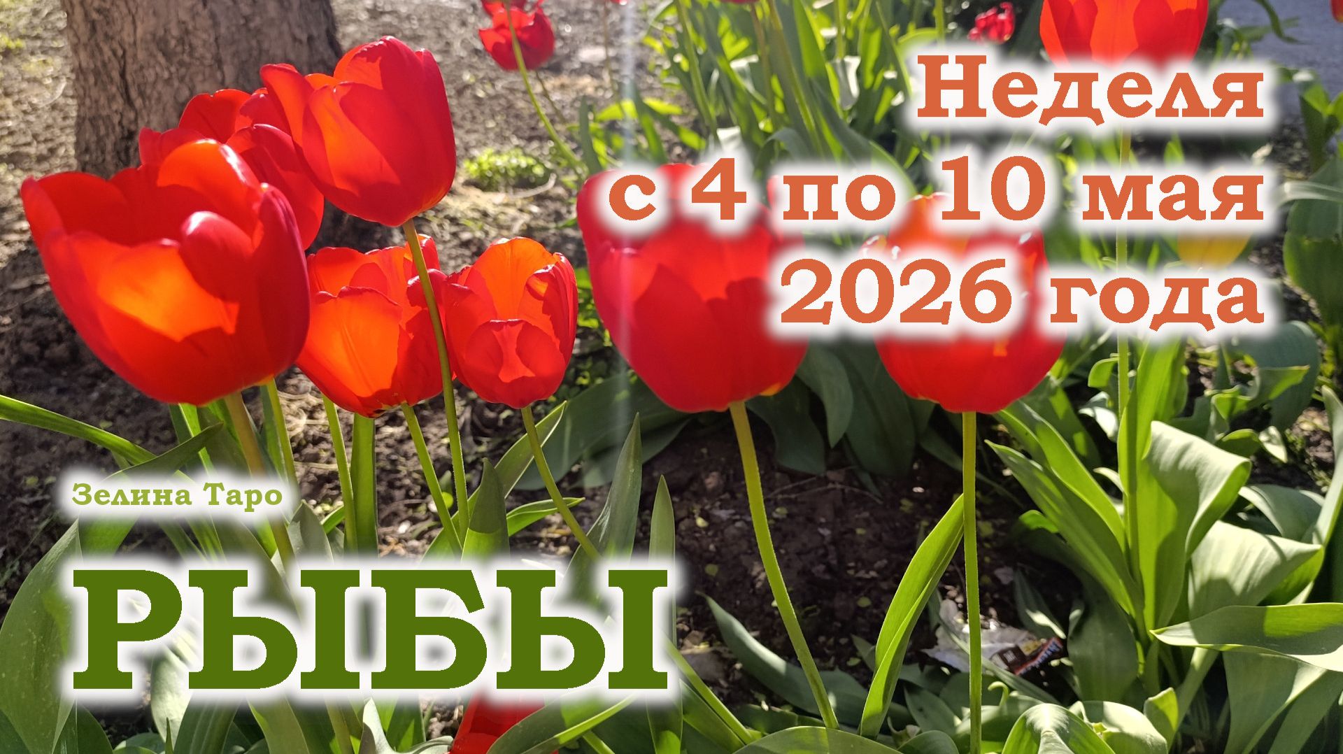 РЫБЫ | ТАРО прогноз на неделю с 4 по 10 мая 2026 года