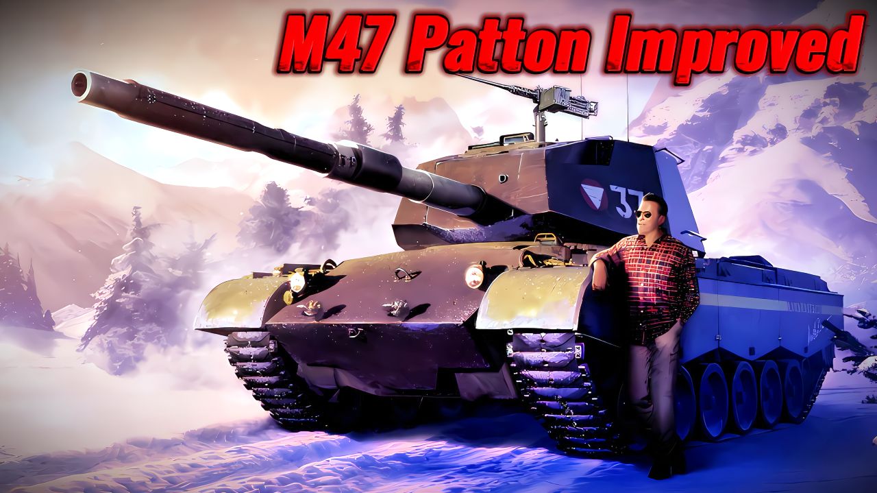 M47 Patton Improved. Прем СТ 8 уровня США. Мир Танков.