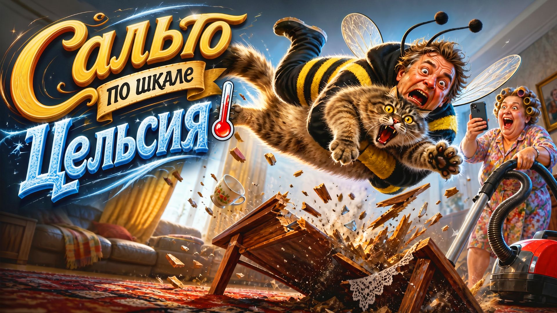 Сальто по шкале Цельсия — юмористический рассказ